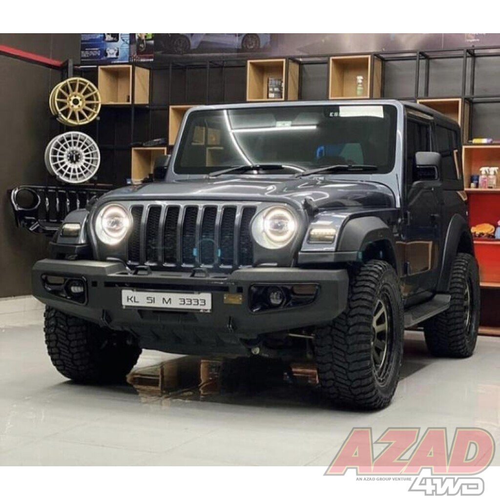 Buy Overland Bumper for Mahindra Thar Online | Azad4wd