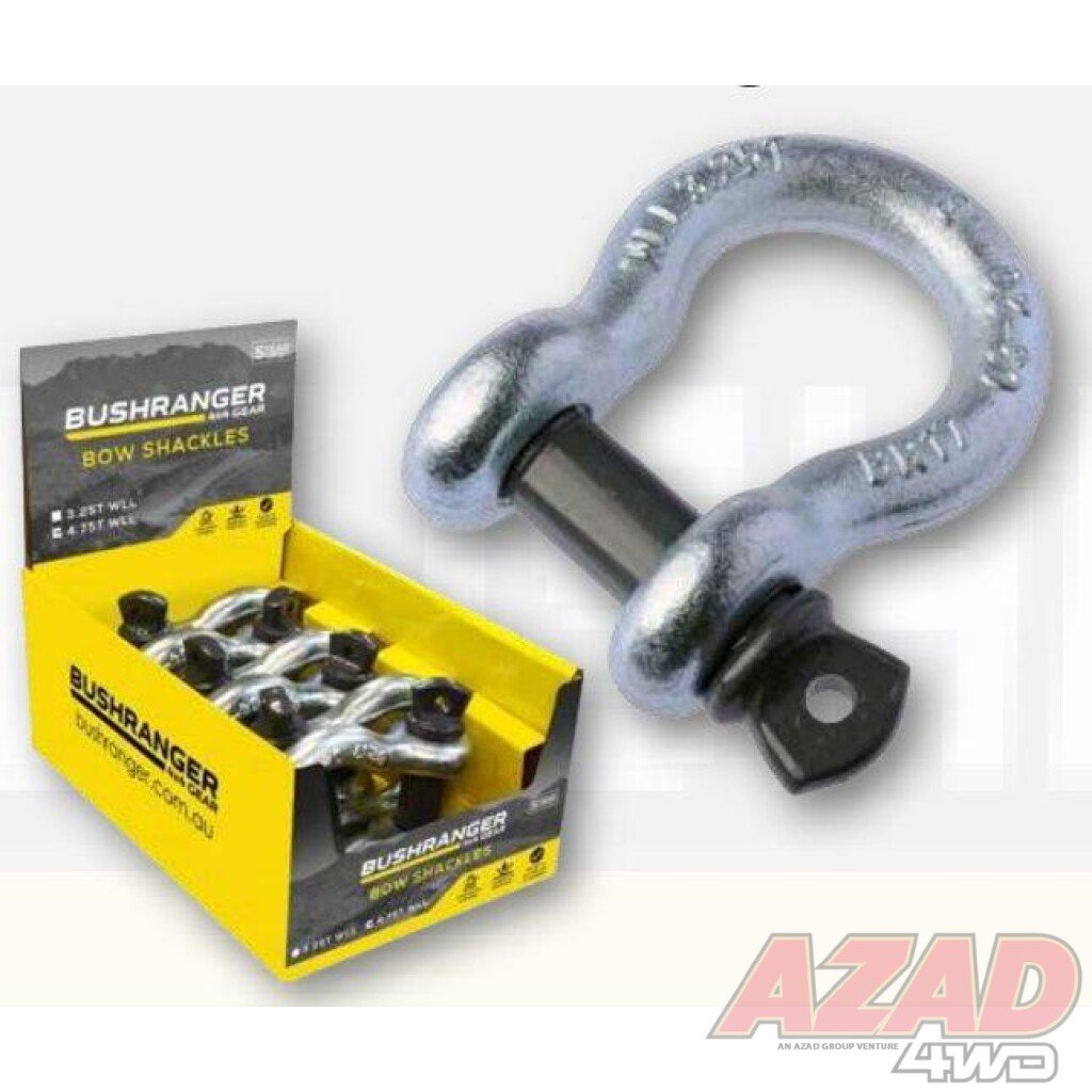 Bushranger Bow Shackle | 3.25 Tonne - AZAD 4WD
