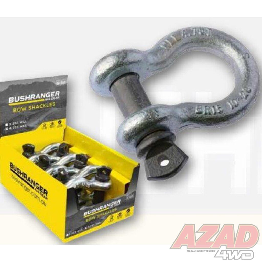 Bushranger Bow Shackle | 4.75 Tonne - AZAD 4WD